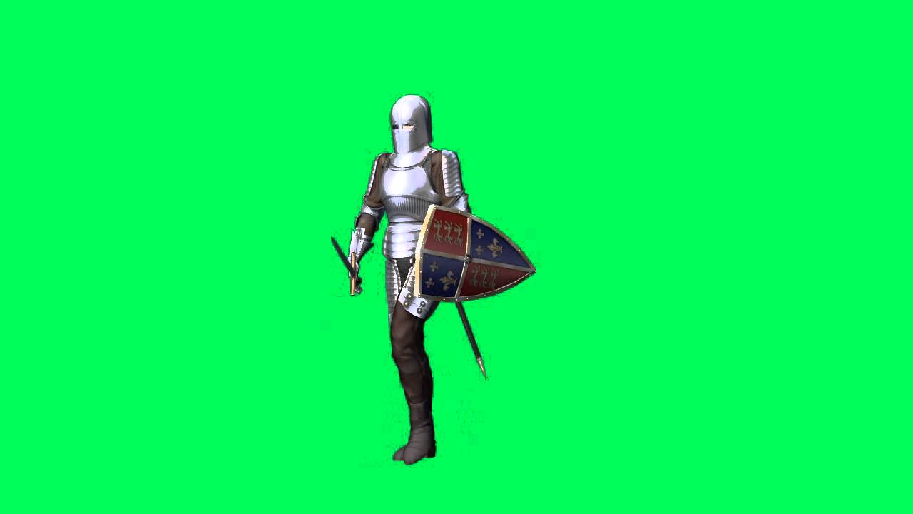 free green screen effects - medieval knights 3 - free use - YouTube