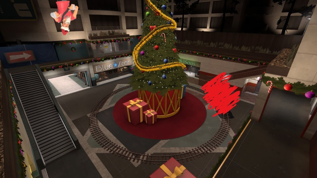[TF2] I love Christmas! INVISIBLE TRAINS, TOO! - YouTube