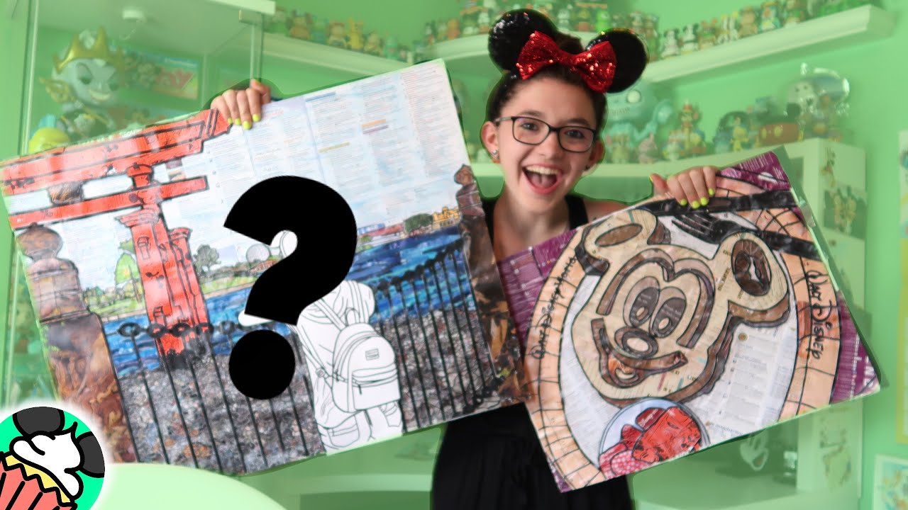 My Complete Disney Parks Art Portfolio! My Dream of Working for Disney ...