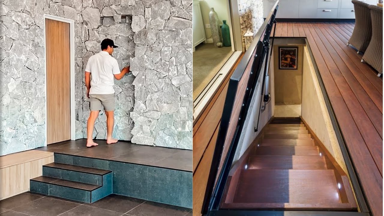 INCREDIBLE SECRET DOORS AND PASSAGES YOU NEED TO SEE - YouTube