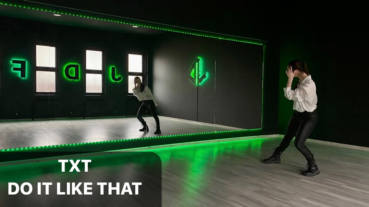 TXT - Do It Like That Dance Tutorial Русский Туториал - YouTube