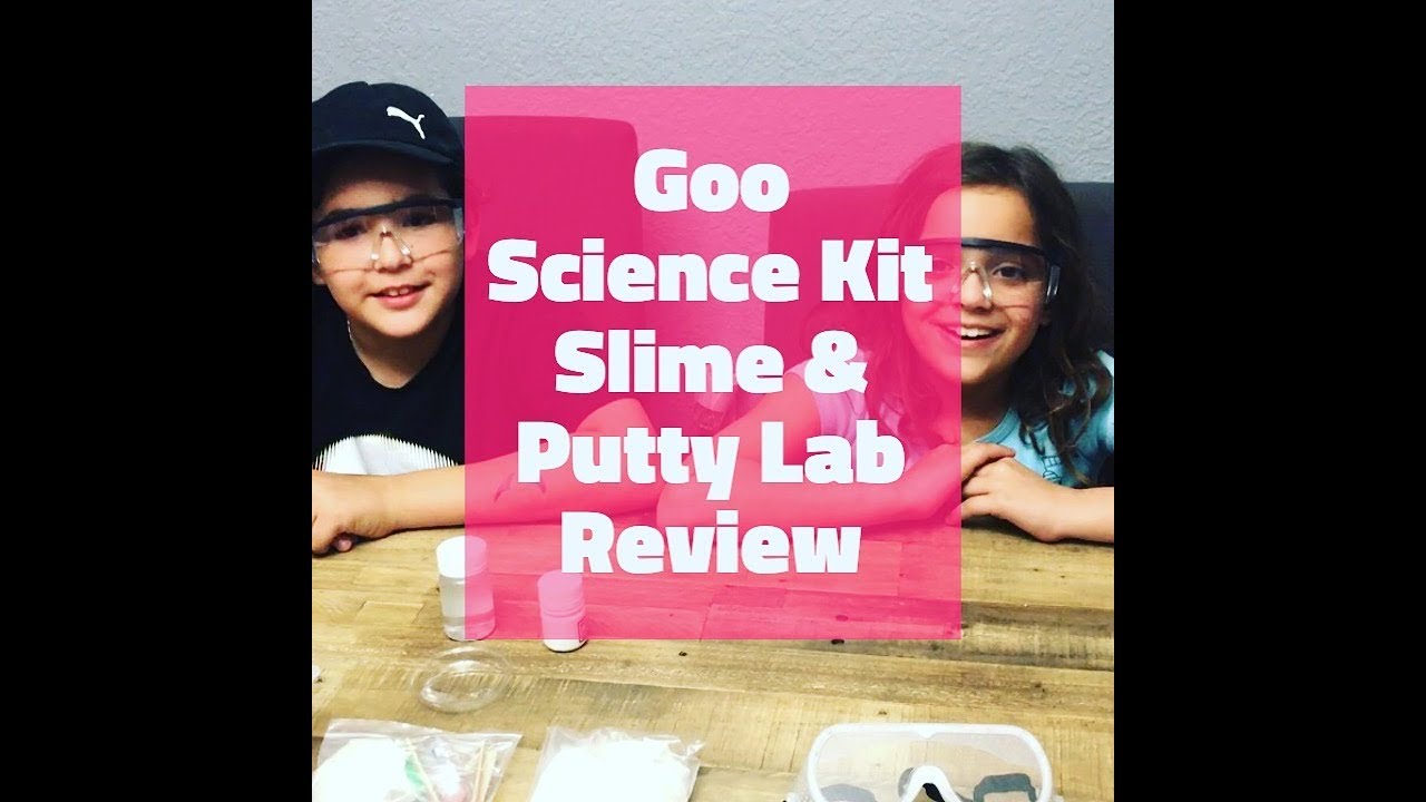 DIY Slime & Putty Lab Review - Goo Science Kit - YouTube