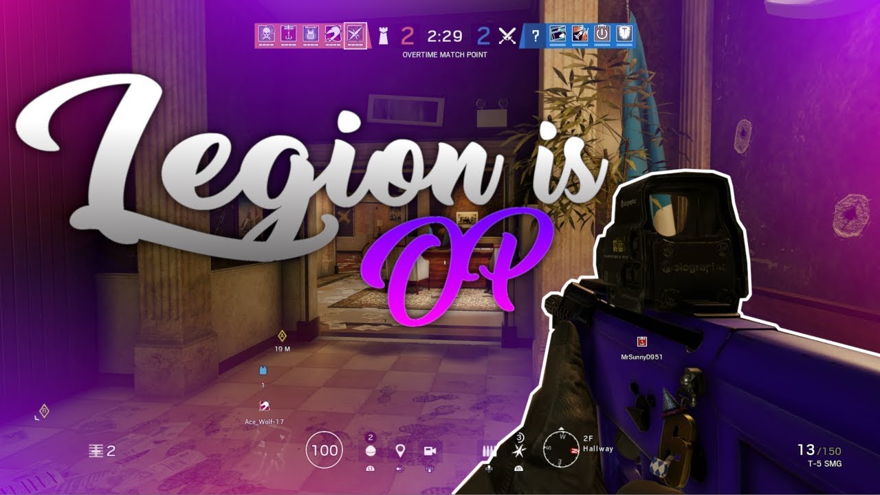 Lesion is OP! - Rainbow Six Siege - YouTube