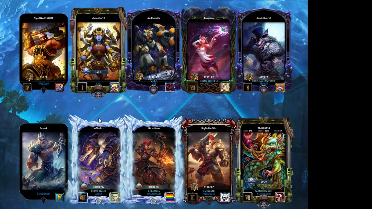 SMITE Screen freezing constantly. - YouTube