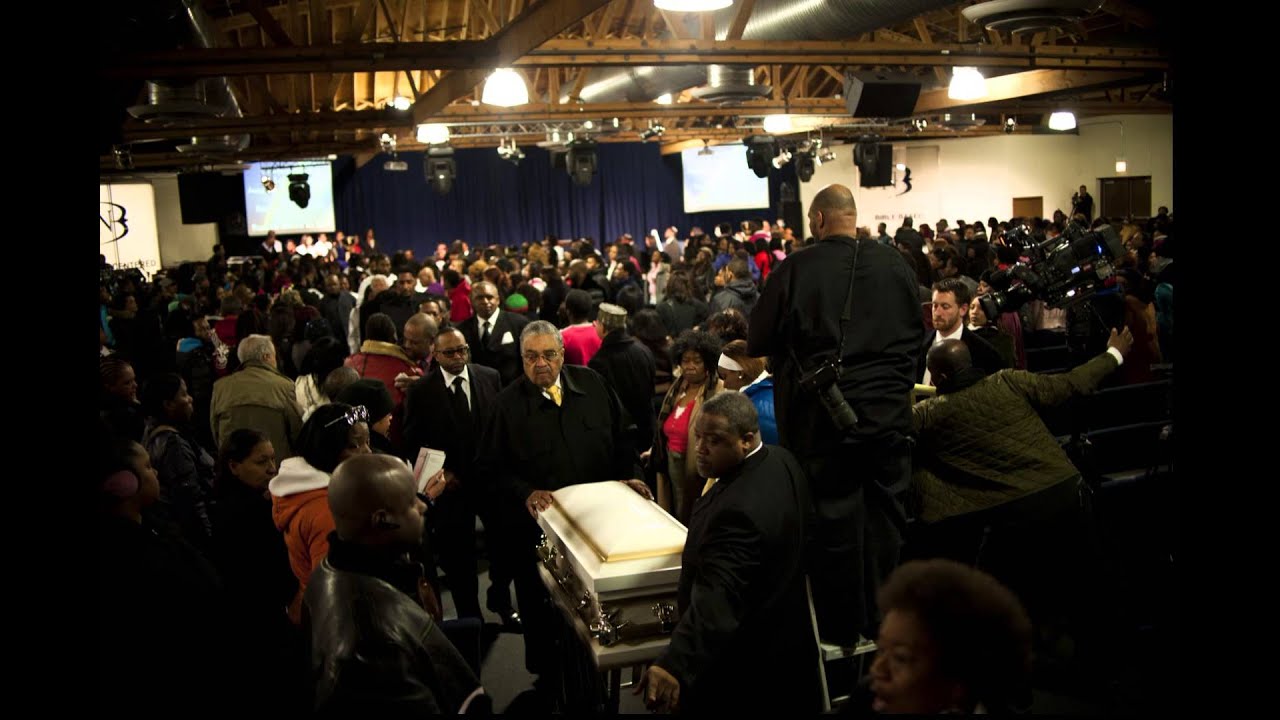 Community mourns 6-month-old Jonylah Watkins - YouTube