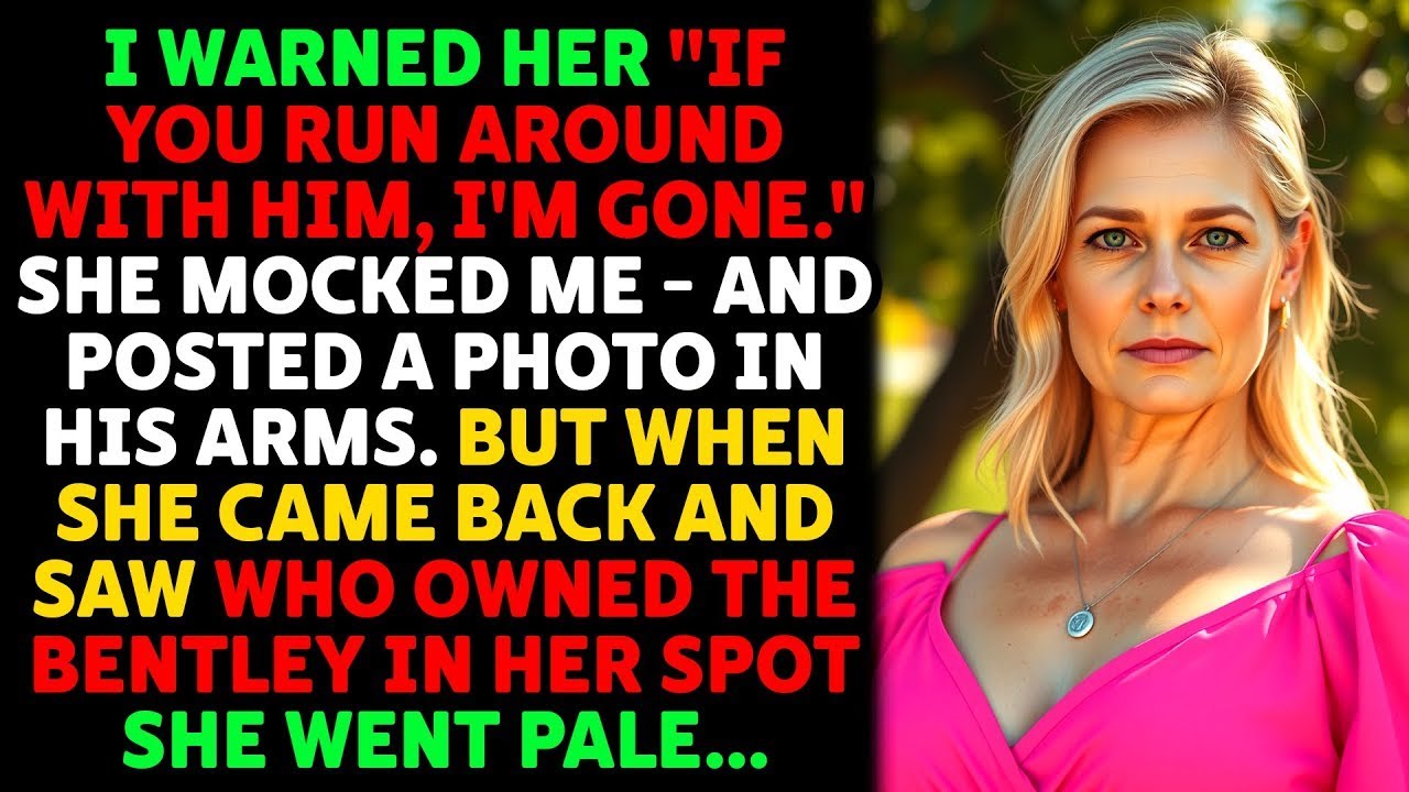 I Warned Her 'If You Run Around With Him, I'm Gone.' She Mocked Me ...