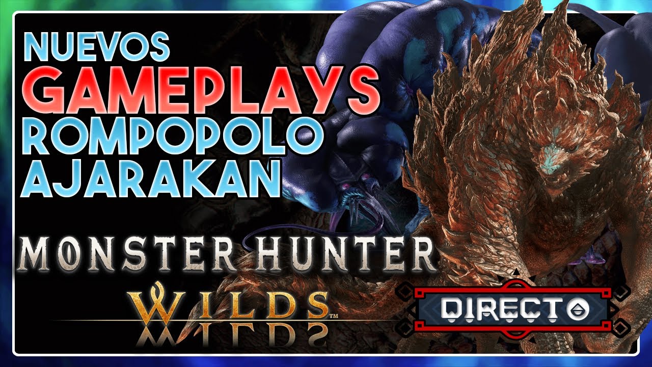 🔴MONSTER HUNTER WILDS - Analizando gameplay de Rompopolo y Ajarakan ...