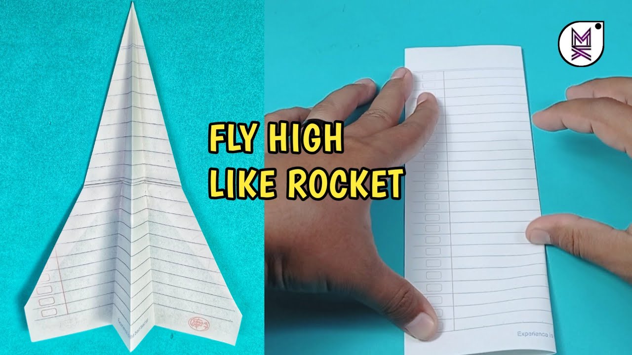 How to Make Paper Rocket | How to Make a Paper Airplane | Paper Jet ...