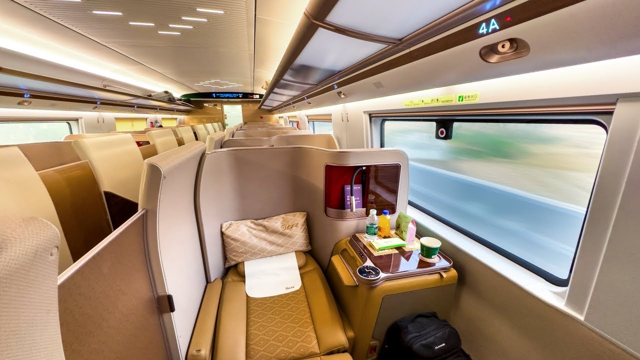 Riding the $$$ Suite on China’s Flagship Bullet Train | Beijing ...