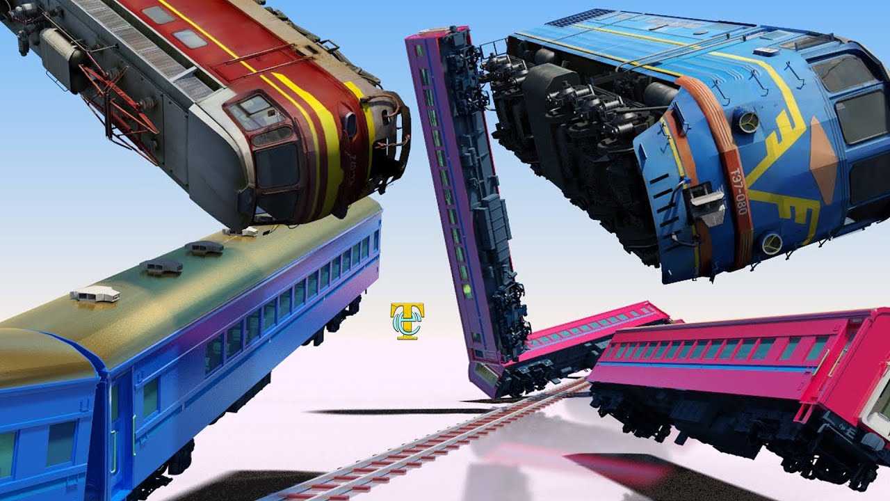 Train Accident | Train Crashed | Animation - YouTube