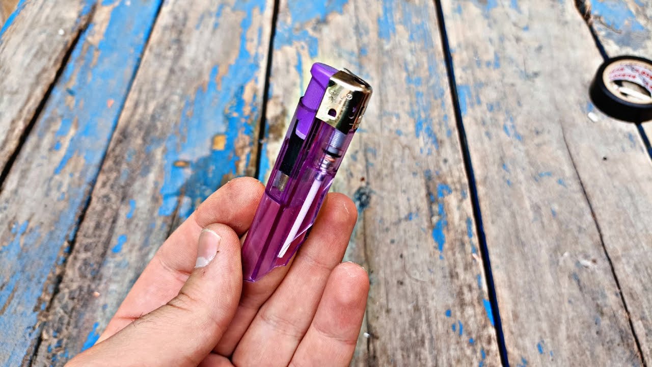 Is your lighter broken? Don't throw it away and make a very useful ...