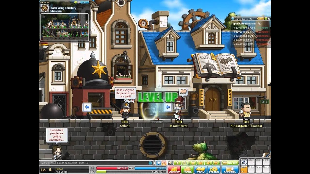 MapleSEA - Resistance Level 1-70 (Wild Hunter) Part 1 - Level 1-10 ...