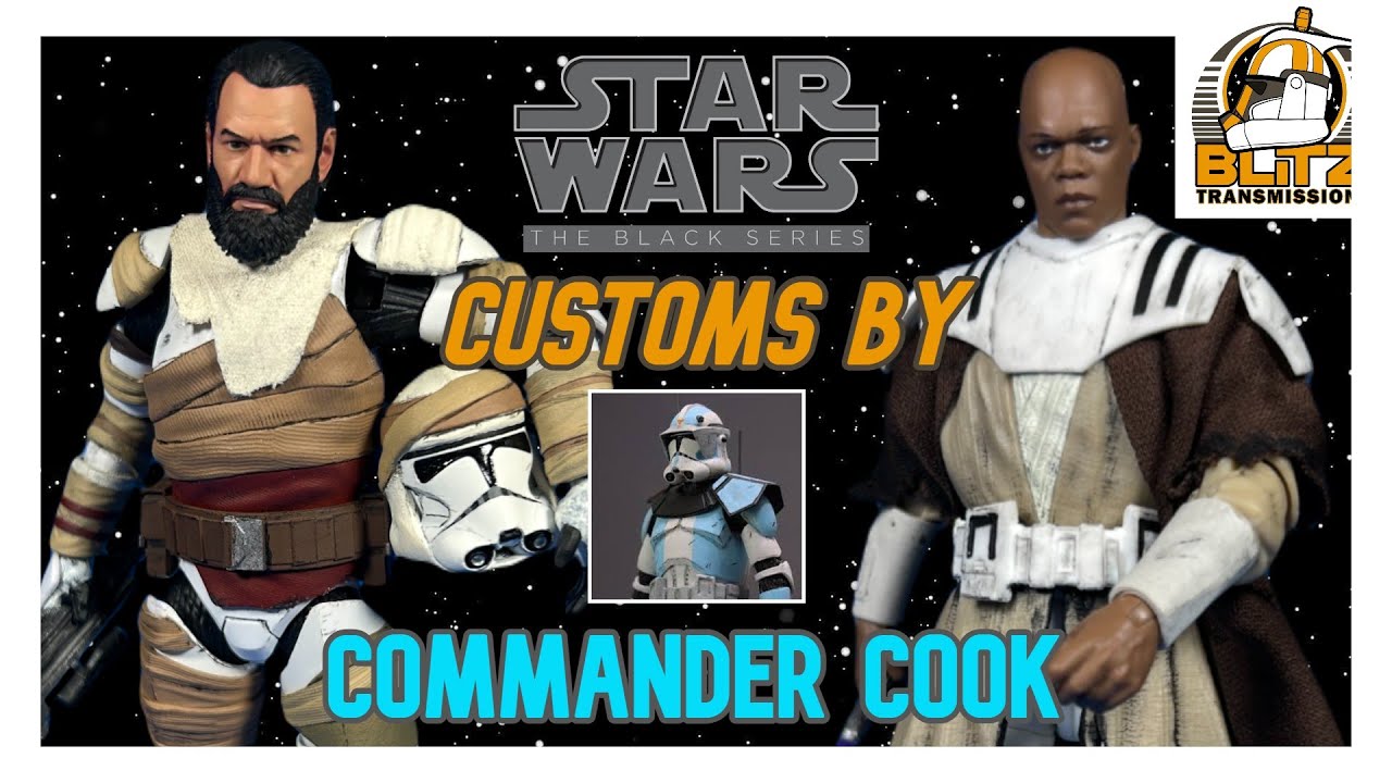 Custom Black Series Figures Made by @commandercook ! - YouTube