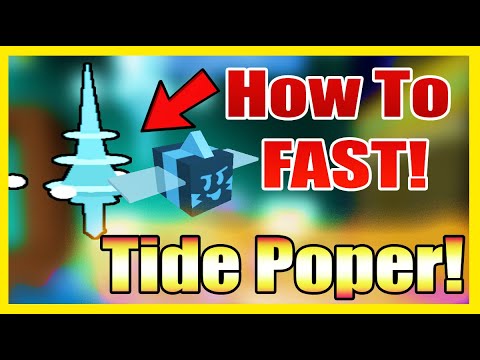 HOW TO GET THE TIDE POPPER FAST! (NO JOKE) Bee Swarm Simulator - YouTube