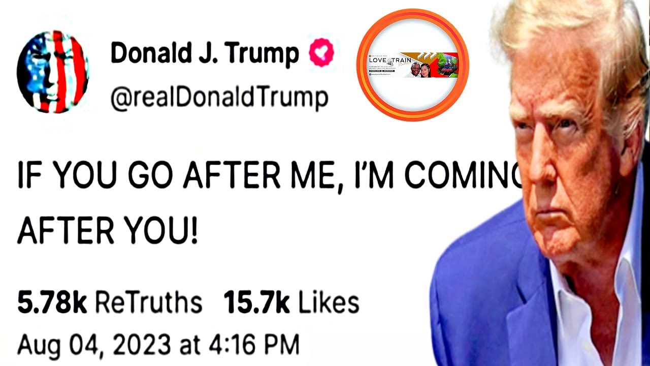 Donald Trump Says...I'm Coming After You - YouTube