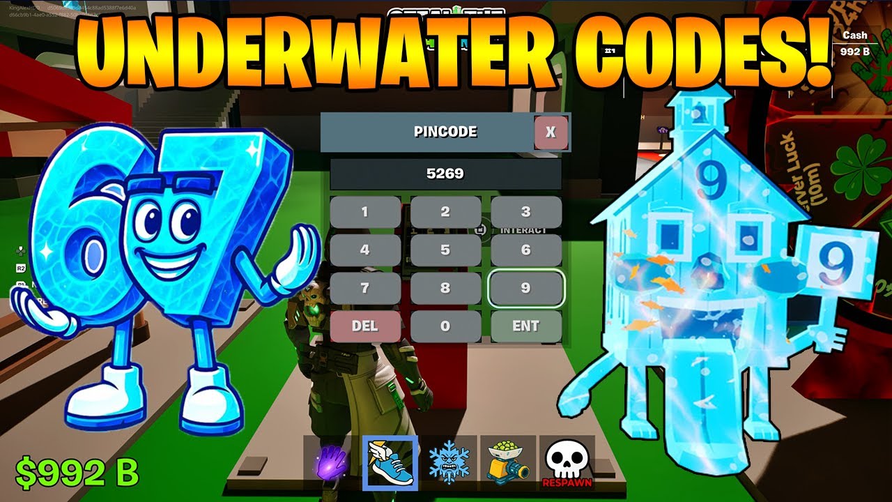 JOIN UNDERWATER With Admin Abuse SECRET CODES Event UPDATE Fortnite ...