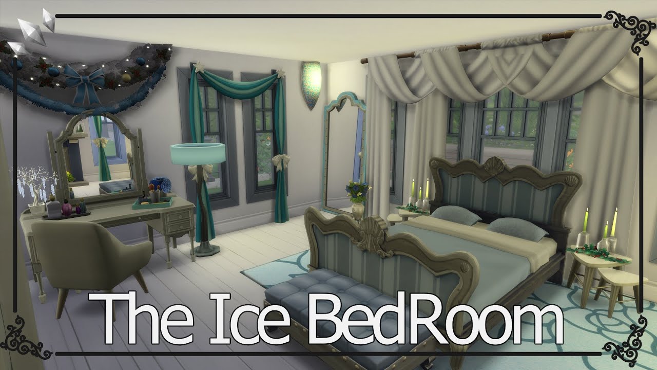 The Ice BedRoom // 🌟13 Days of Xmas 🎄 | Room Build | The Sims 4 - YouTube