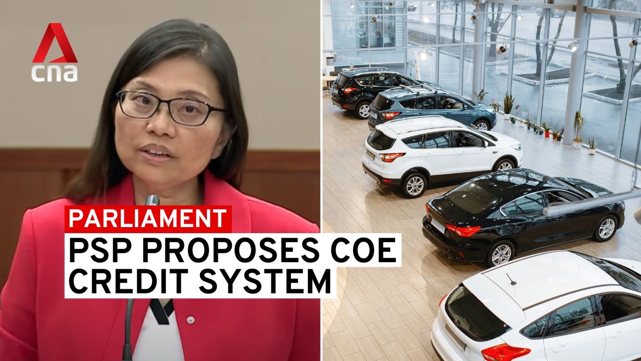 PSP proposes COE credit system instead of cash for bidding - YouTube