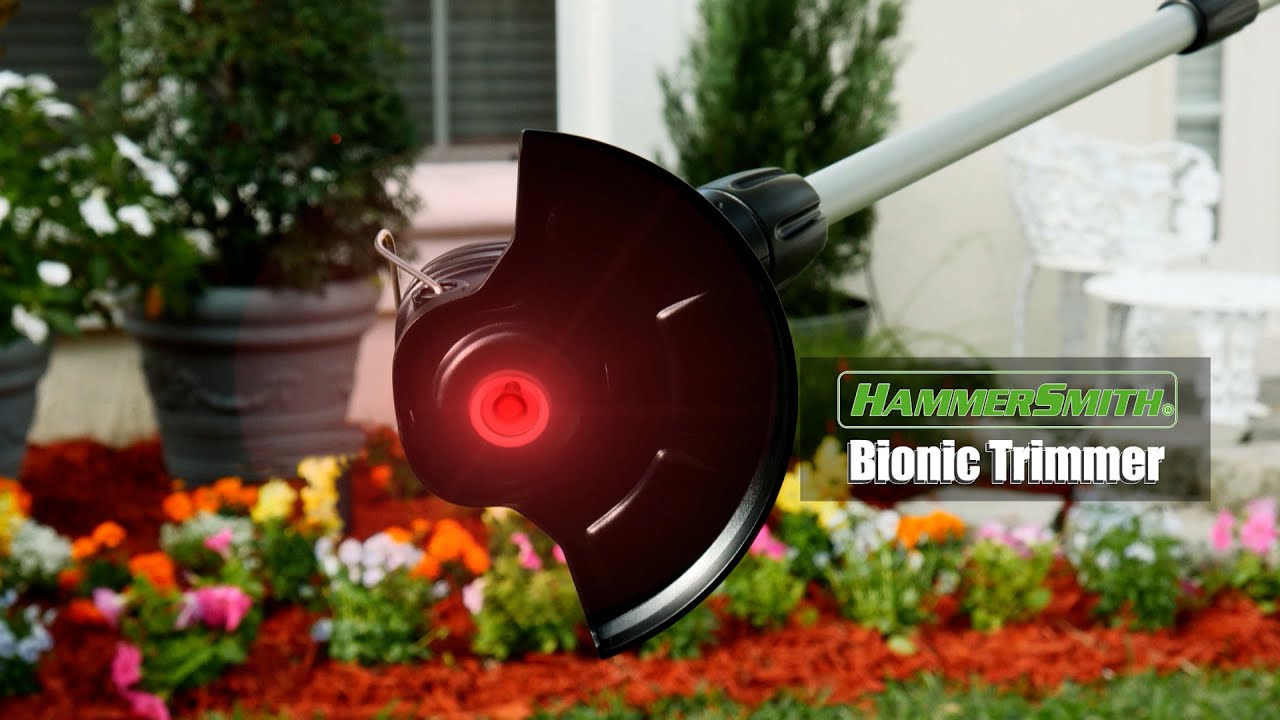 Hammersmith Bionic Trimmer - косачка- тример - YouTube