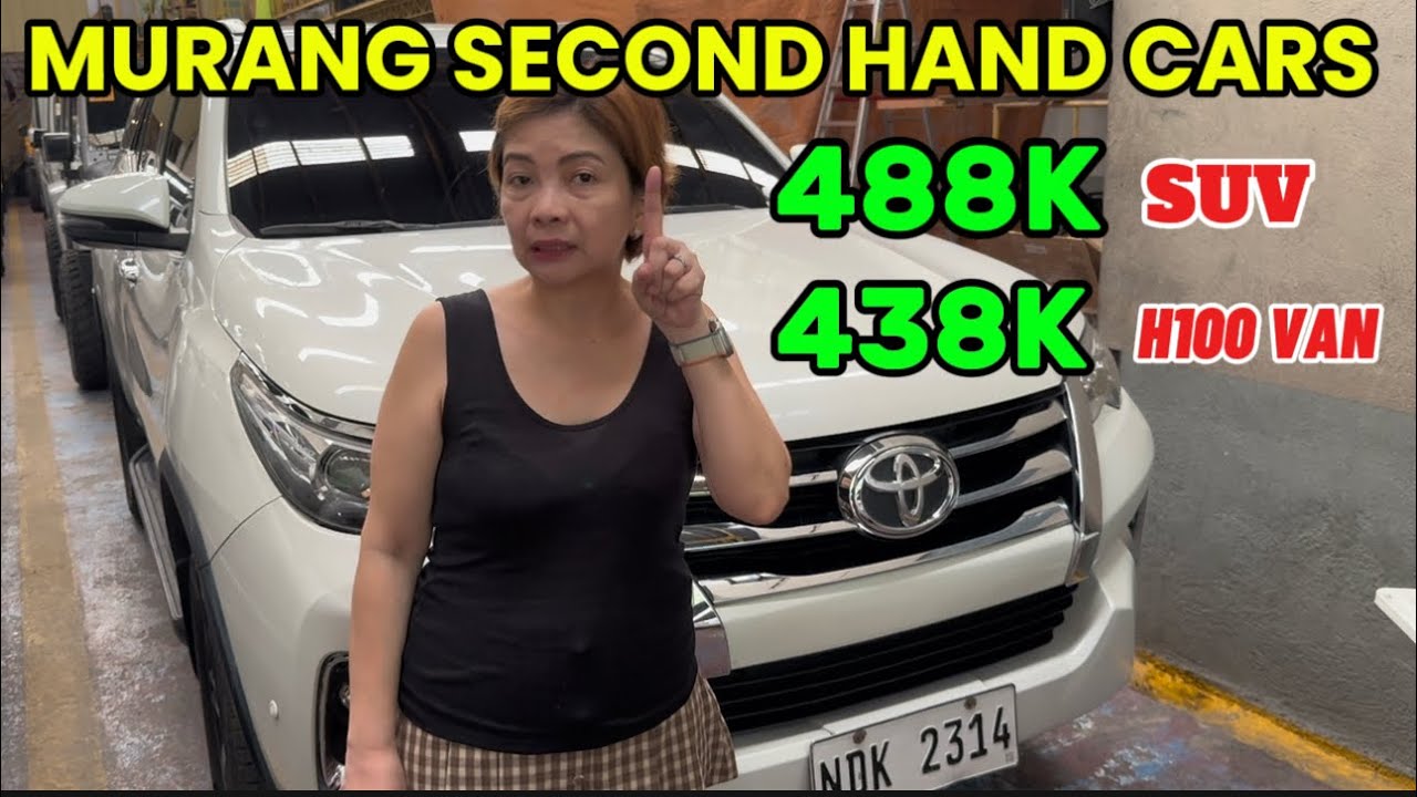 MURANG SECOND HAND CARS FOR SALE REPOSSESSED CARS 488K SUV 438K VAN ...