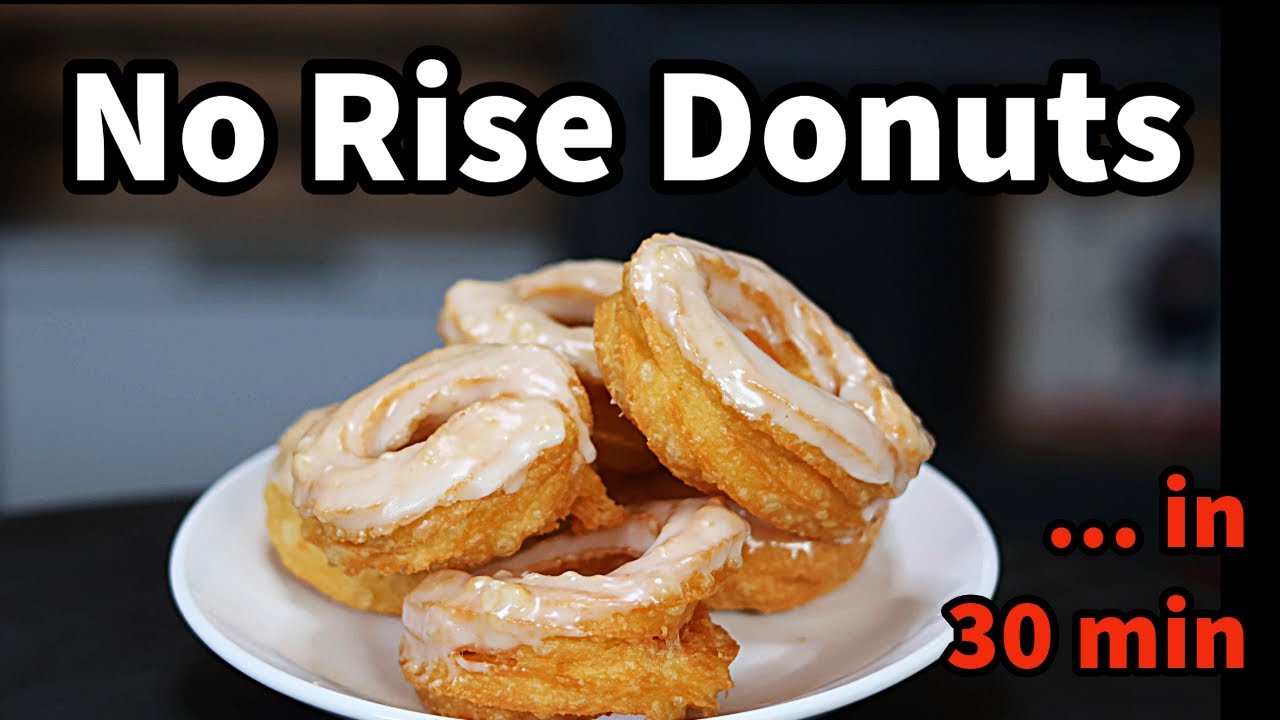 Quick No Rise Donuts | Spritzkuchen (German Crullers) - YouTube
