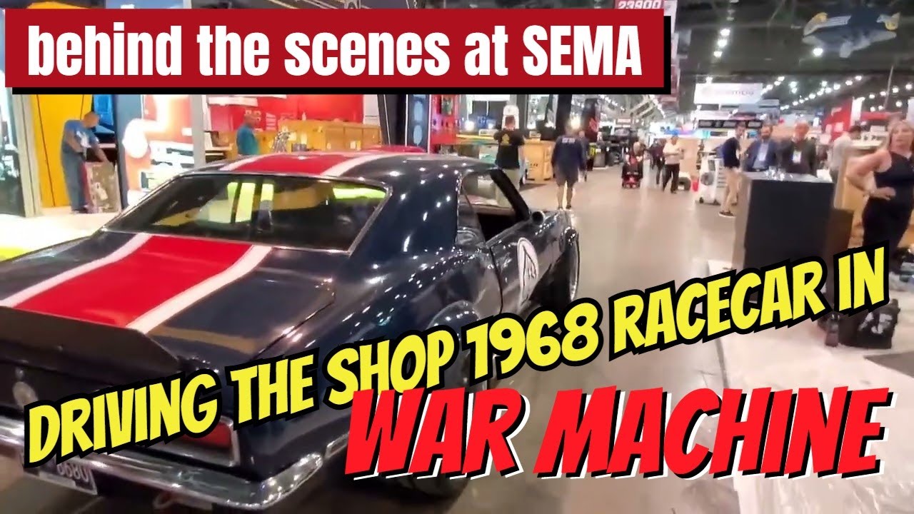 Behind the scenes driving our 1968 Camaro "War Machine" into SEMA 2023 ...