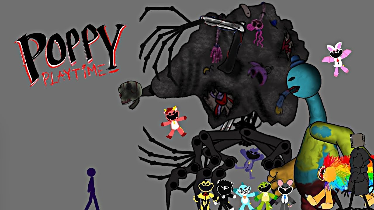 Poppy Playtime Chapter 4 Safe Heaven Jumpscares DC2 ANIMATIONS - YouTube