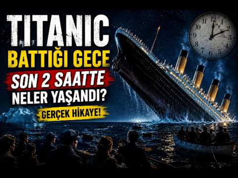 Titanic'in Battığı Gece: Son 2 Saatte Neler Yaşandı?