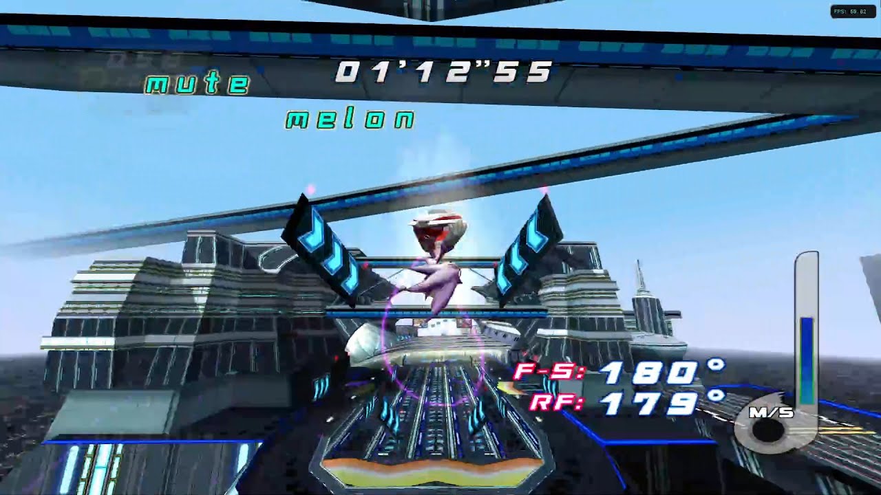 Sonic Riders TE v2.2: Hyper Sonic Metal City (01'42''700) - YouTube