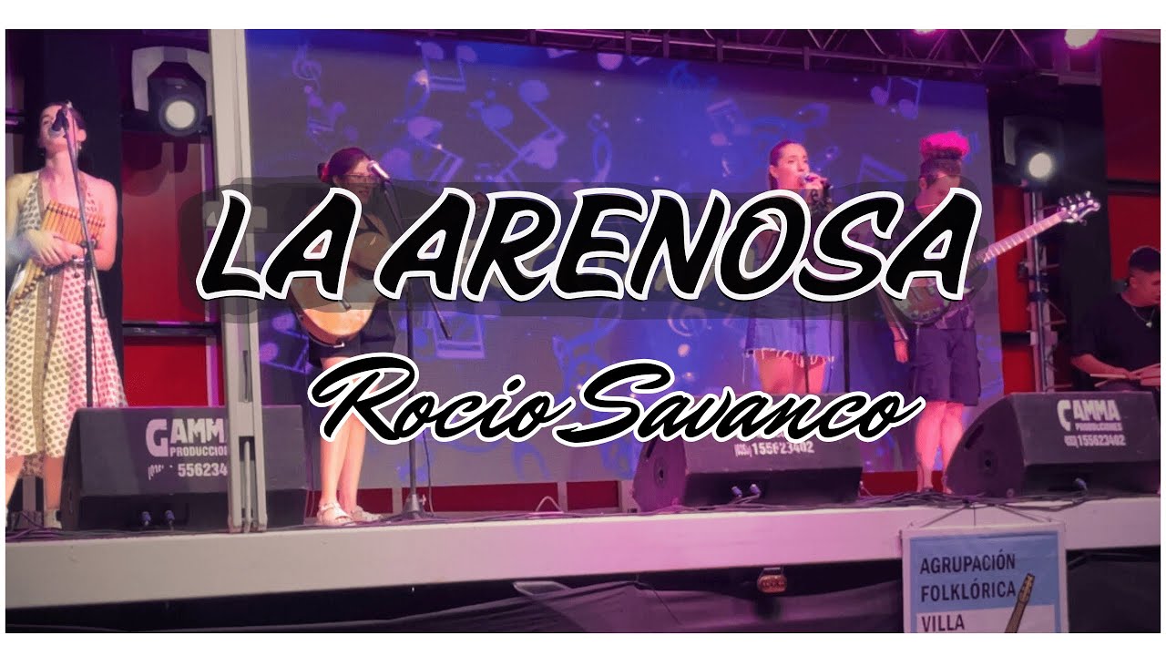 LA ARENOSA - VERSIÓN ROCIO SAVANCO - YouTube