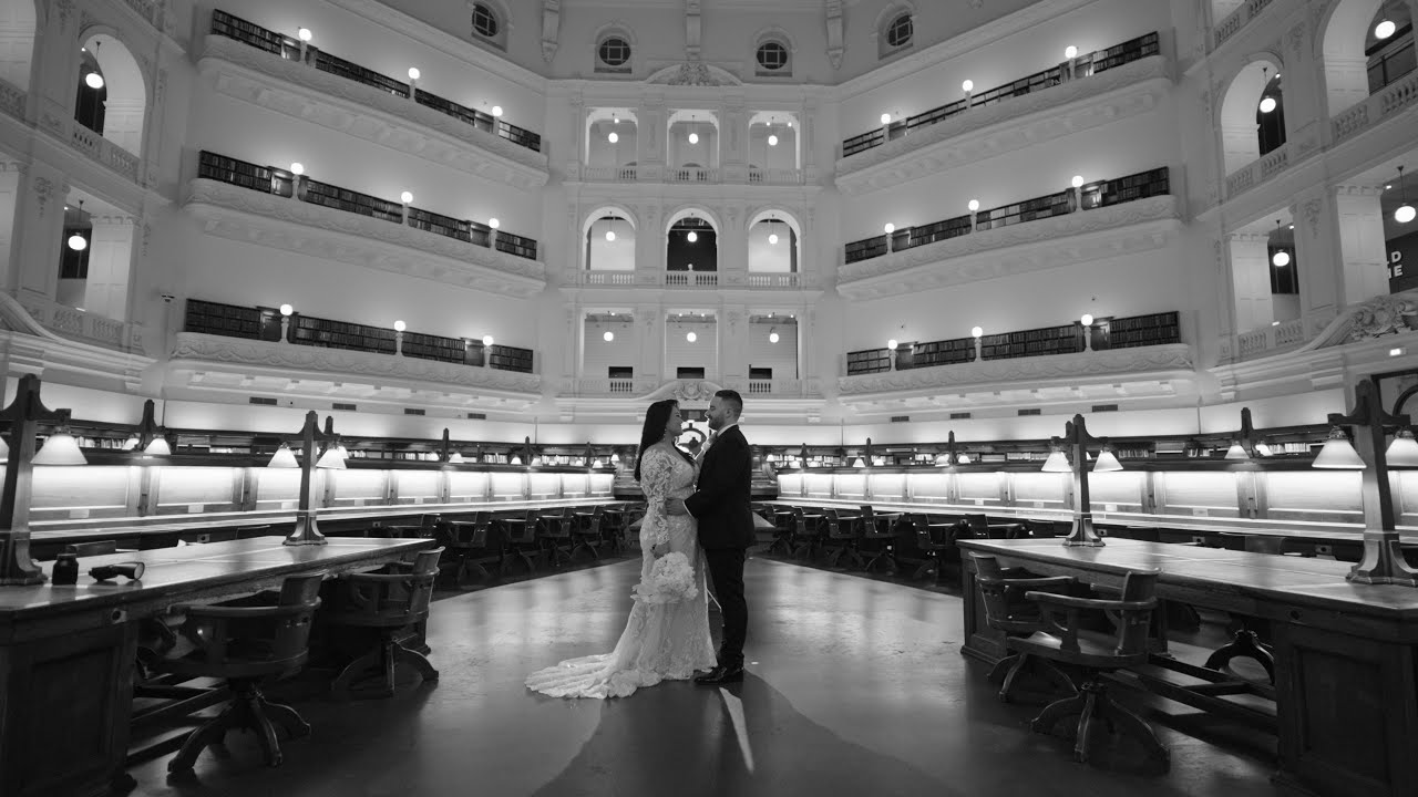 Victorian State Library Wedding State Library Victoria Weddings