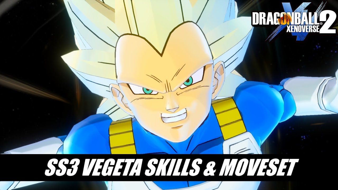 Dragon Ball Xenoverse 2 DLC 19: Daima SS3 Vegeta’s Moveset & Skills ...