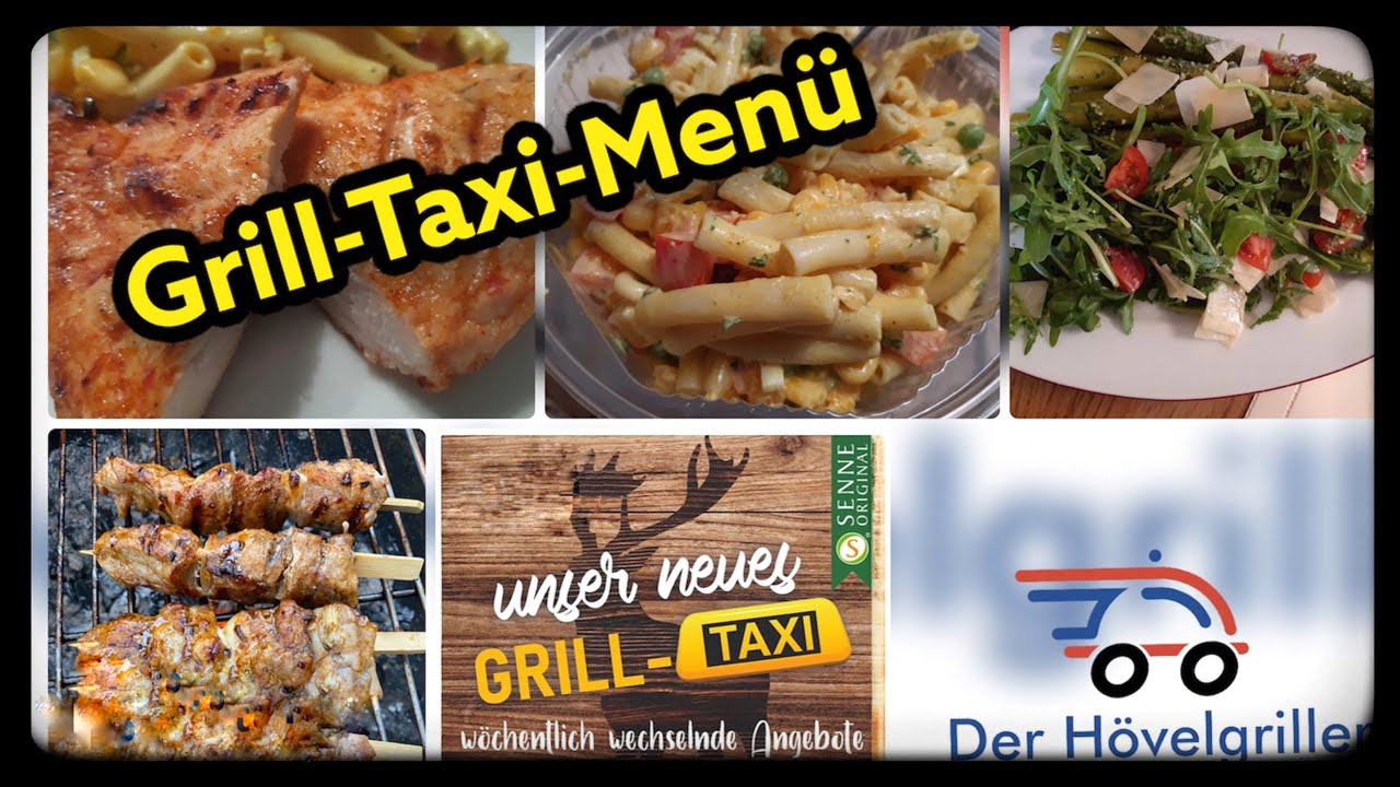 Grill-Taxi Menü #BBQ - YouTube