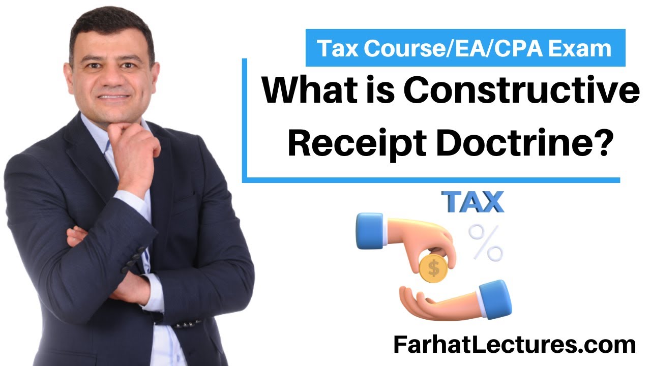Constructive Receipt Doctrine Explained - YouTube