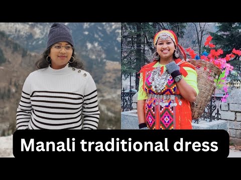 Manali traditional dress || must try this at 100 rupees in mall road ...