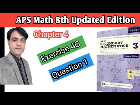 Exercise 4C II Question 1 II How to Draw Graph II APS Math 8 II New ...