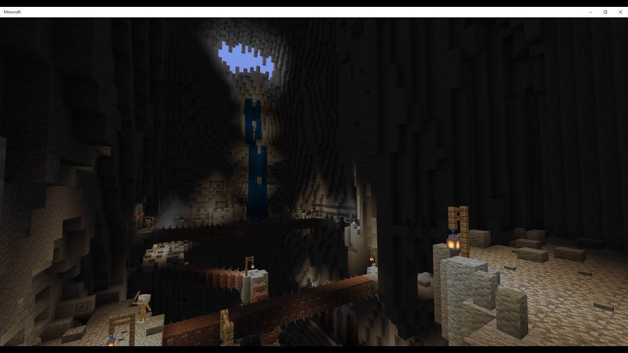 Minecraft Catacombs Tour - YouTube