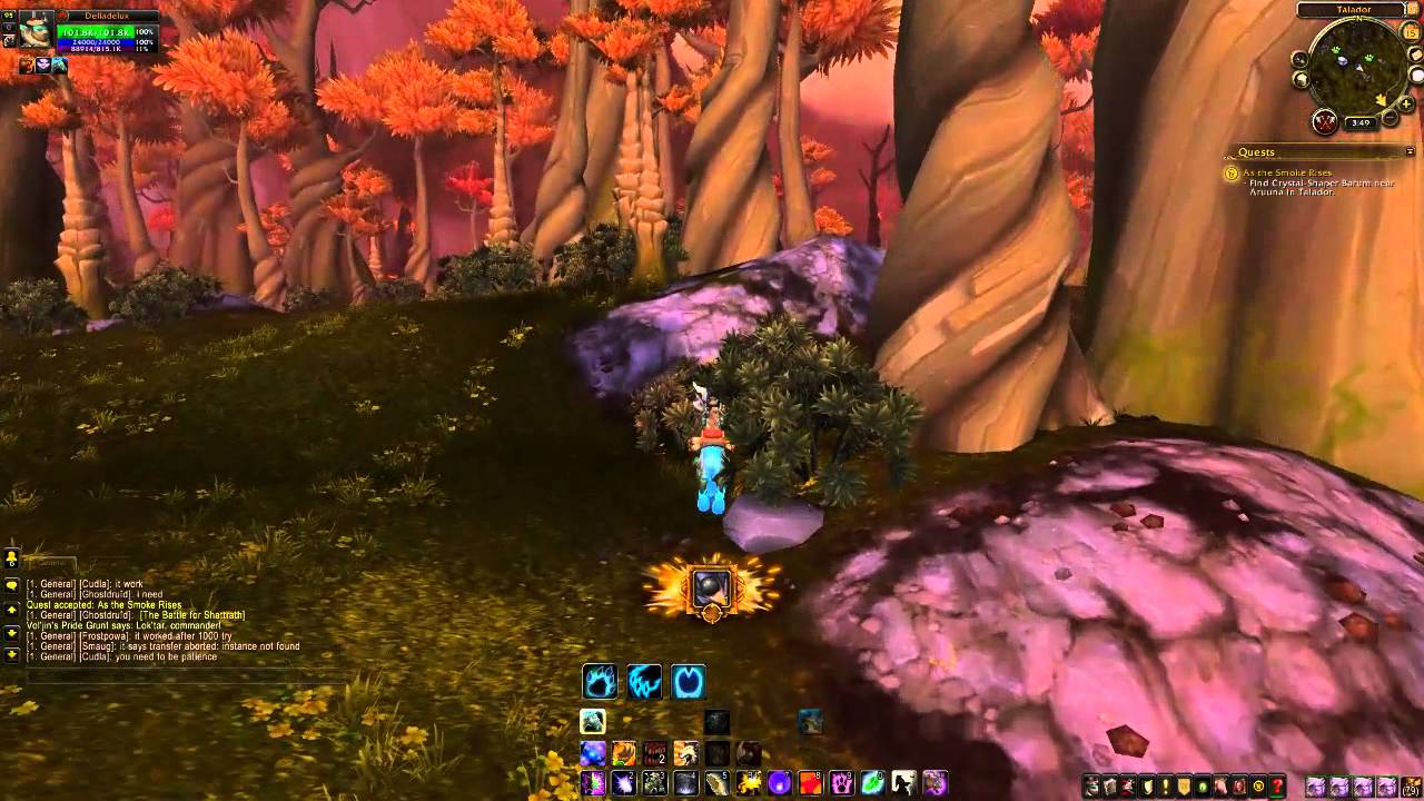 WoW Quest - Horde - As The Smoke Rises - YouTube