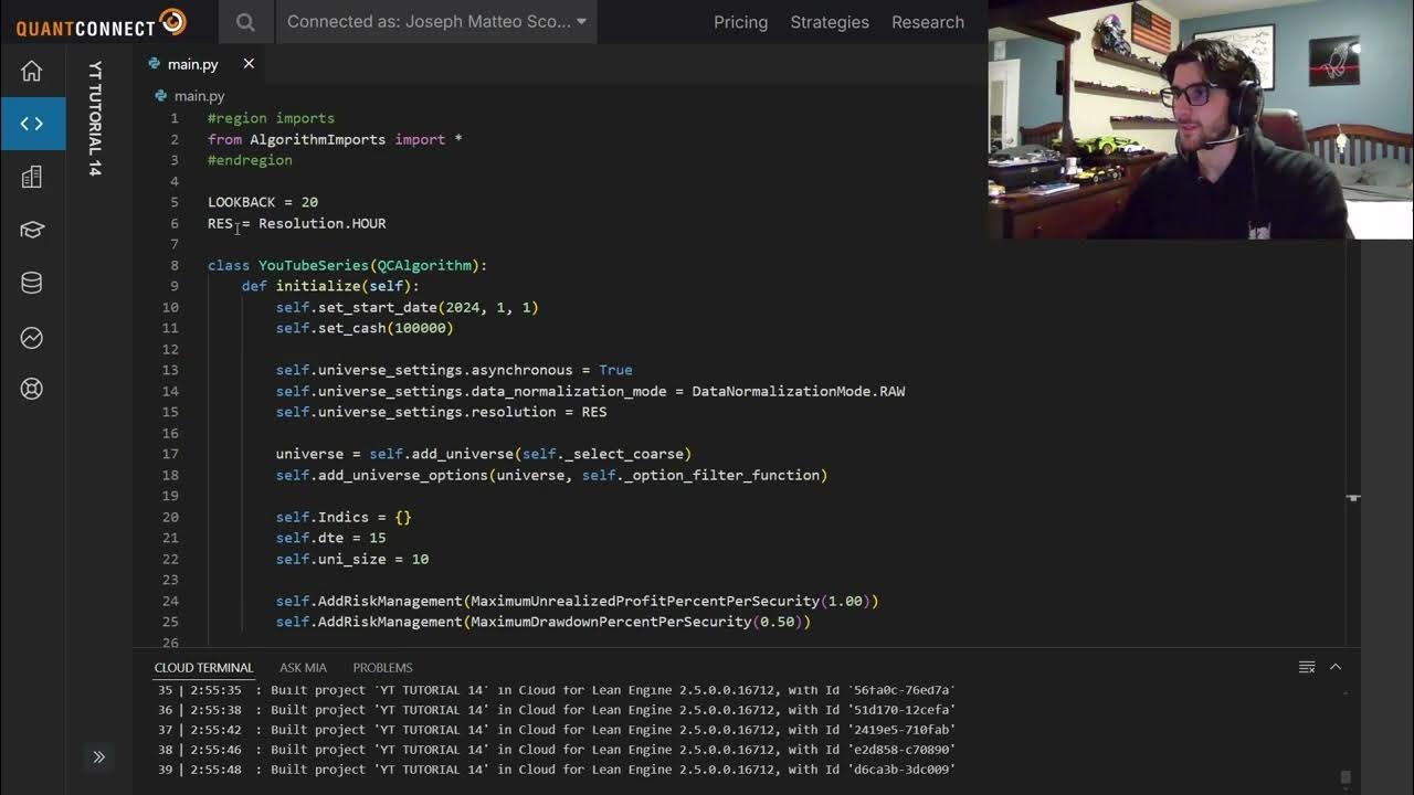 SuperTrend and Stochastic Indicators in QuantConnect! | QC Tutorial 14 - YouTube