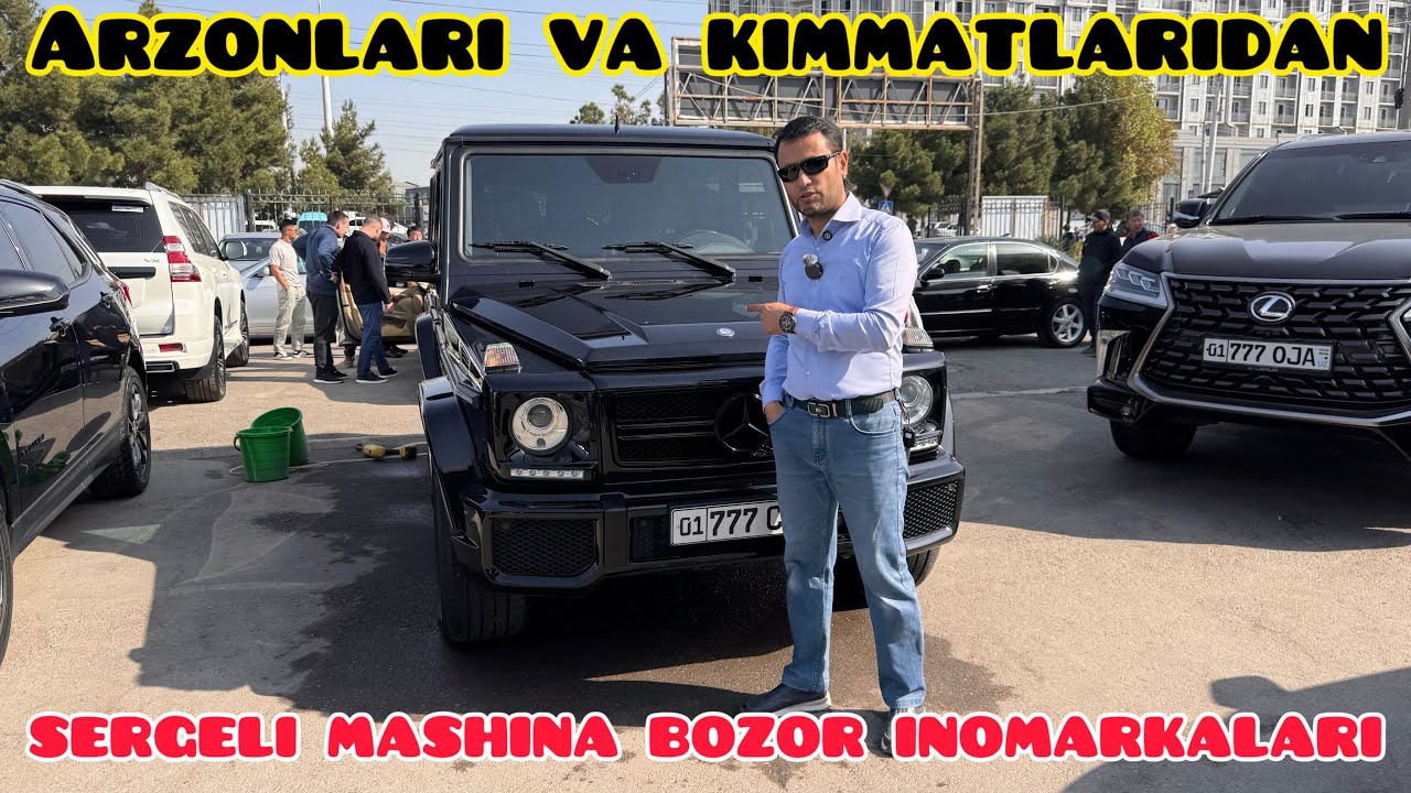 Sergeli mashina bozor inomarka narxlari qanday arzonmi ? - YouTube