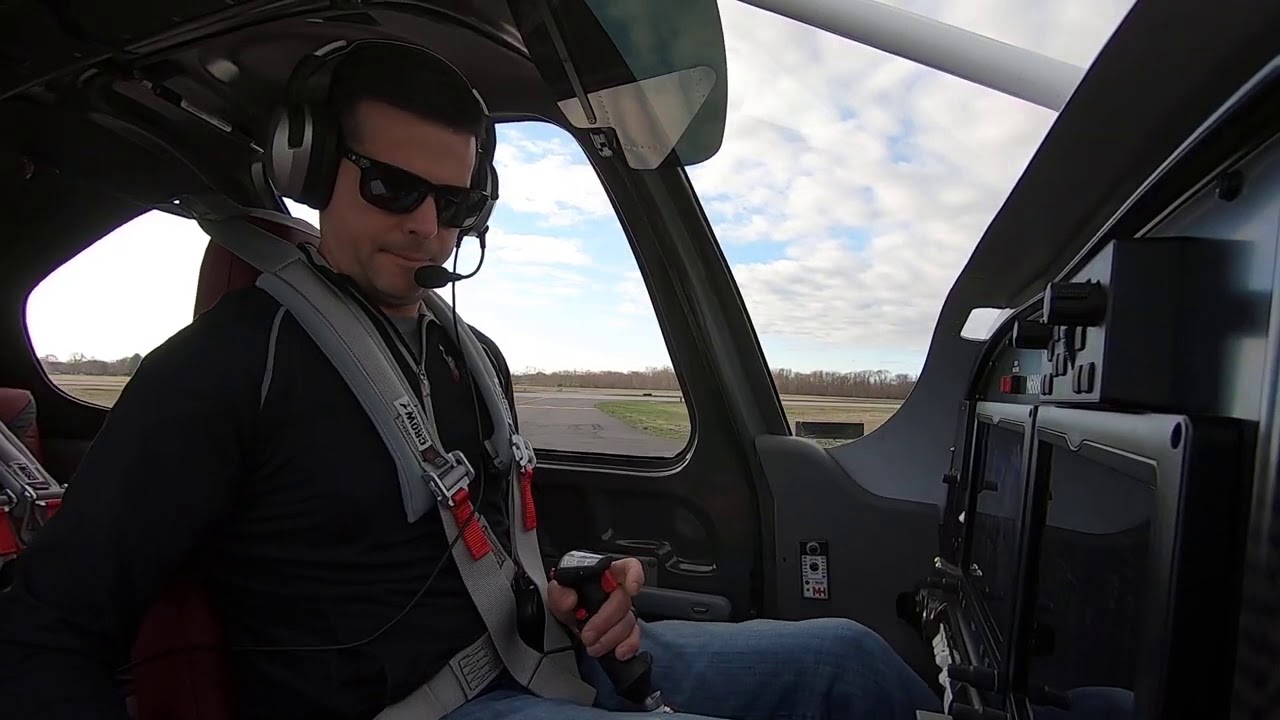First Flight - Cockpit View - YouTube