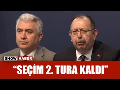 YSK Başkanı Ahmet Yener: Cumhurbaşkanlığı seçimi 2. tura kaldı