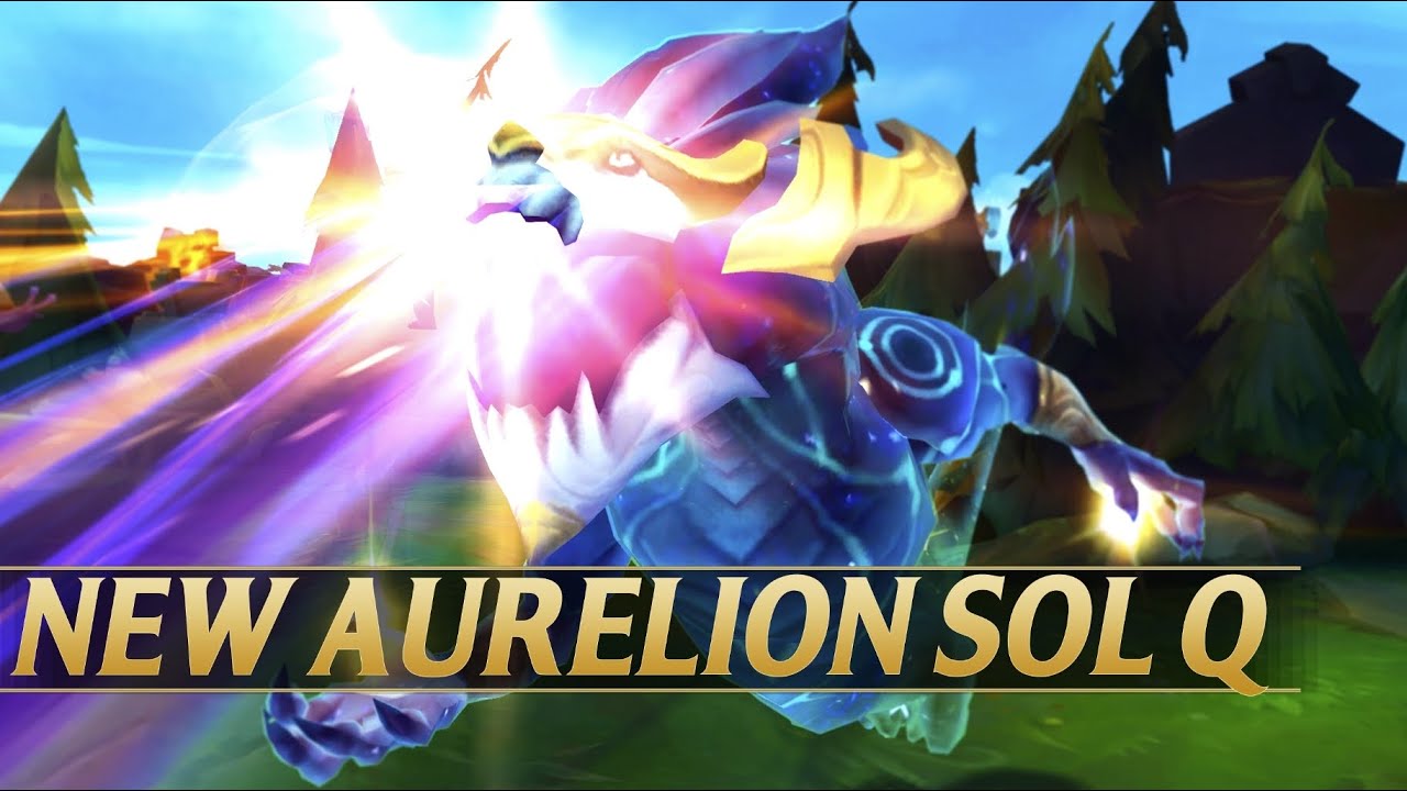 NEW AURELION SOL Q EFFECT - League of Legends - YouTube