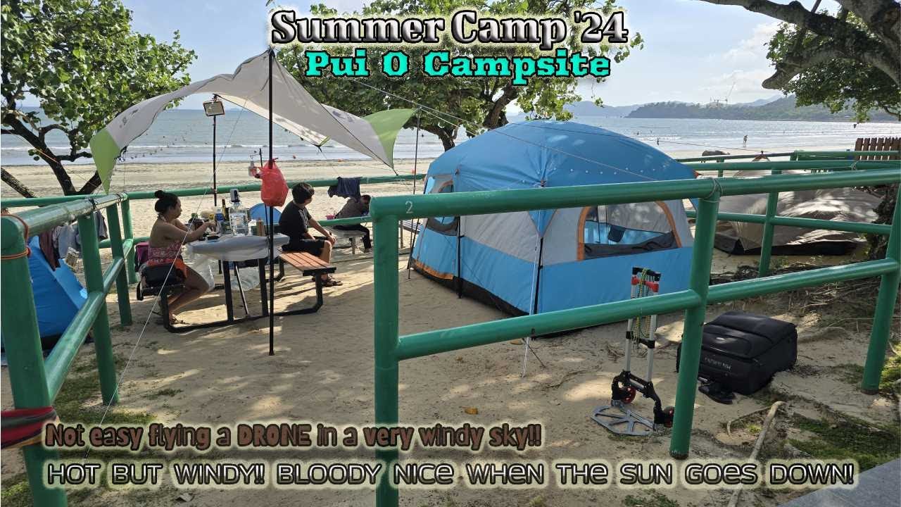 Hot Summer Family Camp '24 , Pui O Beach. - YouTube