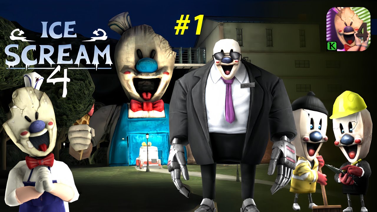 ICE SCREAM 4 FULL GAMEPLAY #1 | @noobgamer666 @TechnoGamerzOfficial ...