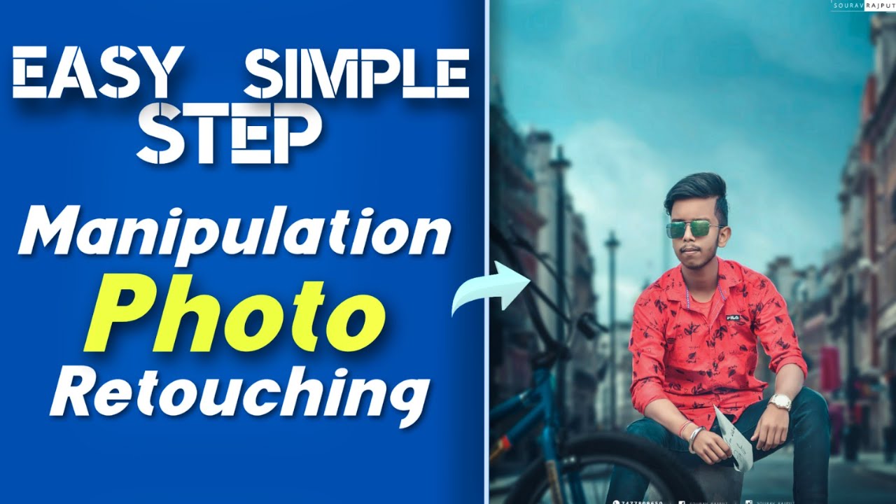 Easy Step manipulation tutorial in Lightroom Mobile | Ps Touch | Sr ...