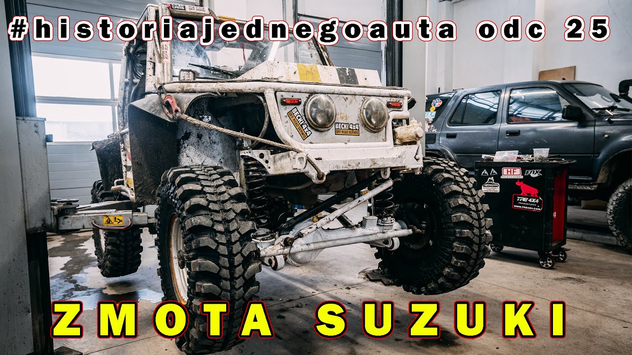 ZMOTA na SUZUKI Samurai Vitara Toyota Pajero #historiajednegoauta odc ...