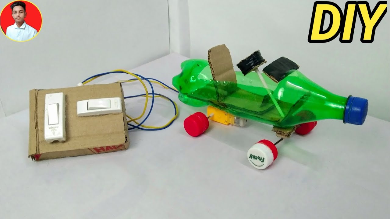 How to make Propeller cars from plastic bottles | Recycle Toys - YouTube
