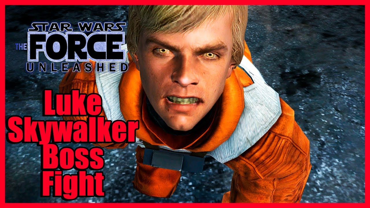 STAR WARS - The Force Unleashed Luke Skywalker Boss Fight Sith Lord ...