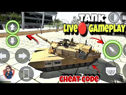 Finally Army Tank🪖 cheat code आ गया है | Indian bike driving 3D Live🔴 Gameplay | Tank Cheat Code ...